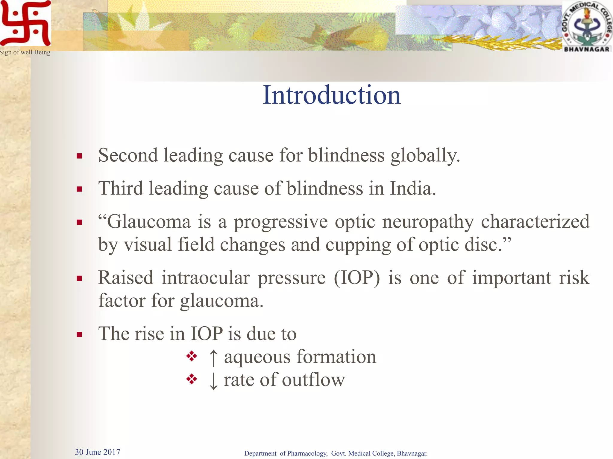 Screening methods of antiglaucoma drugs | PDF