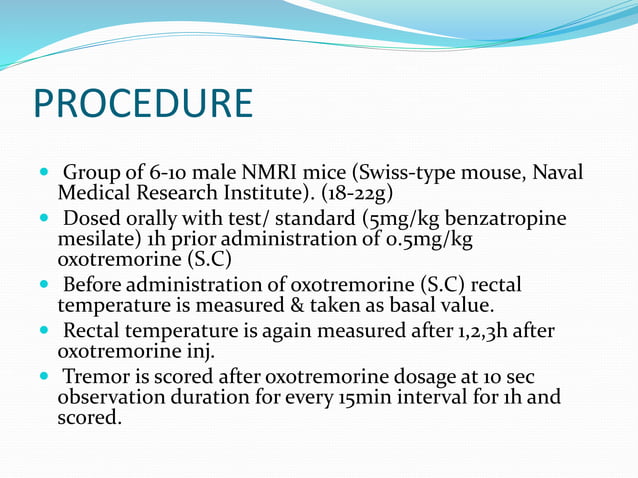 Screening models for Parkinson & multiple sclerosis | PPTX