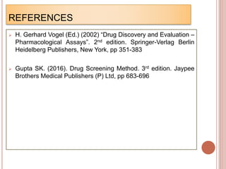 Screening models for drugs used in Asthma .pptx
