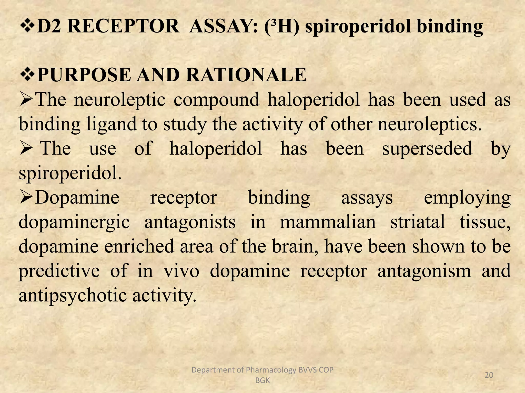 Screening models of anti psychotic drugs-converted | PDF