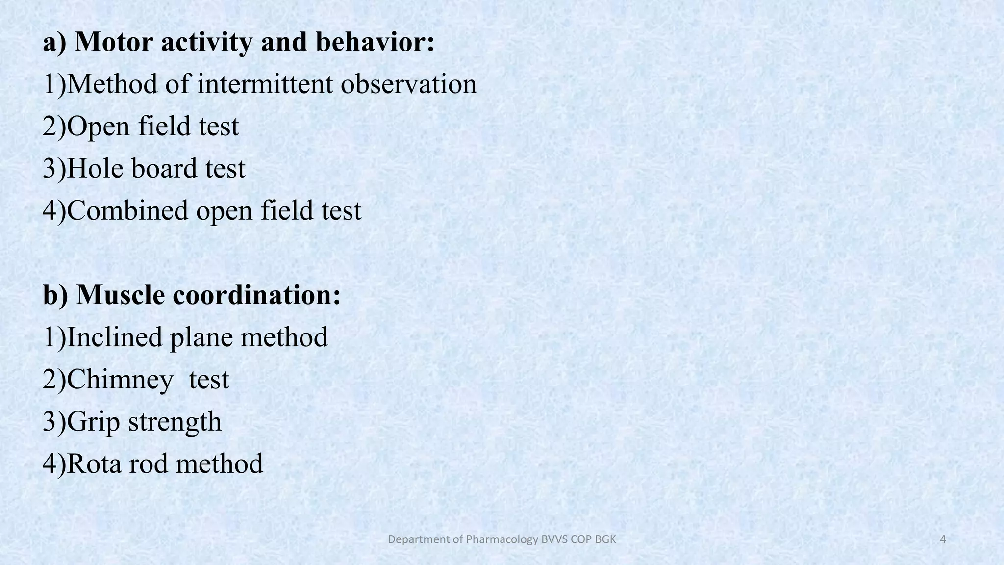 Screening models on behavioral and muscle coordination converted | PDF