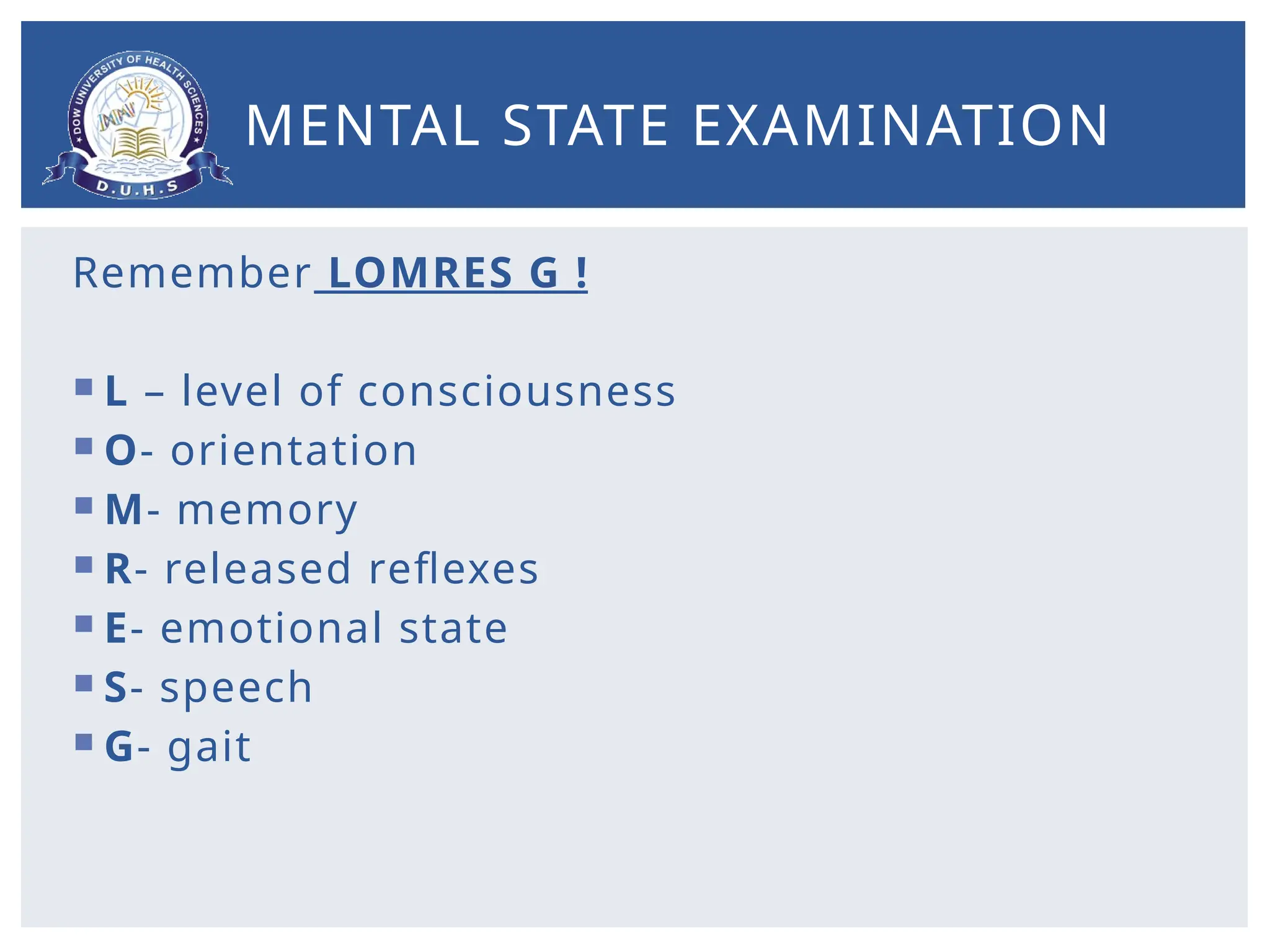 Components of Screening neurological examination.pptx