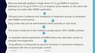 Screening of anti cancer agents- by kahkesha | PPTX