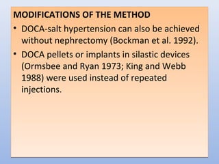 Screening of anti hypertensives2003 | PPT