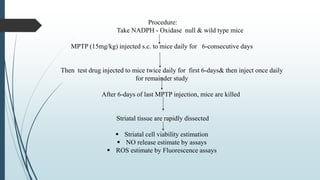 Screening of antiparkinson agent | PPTX