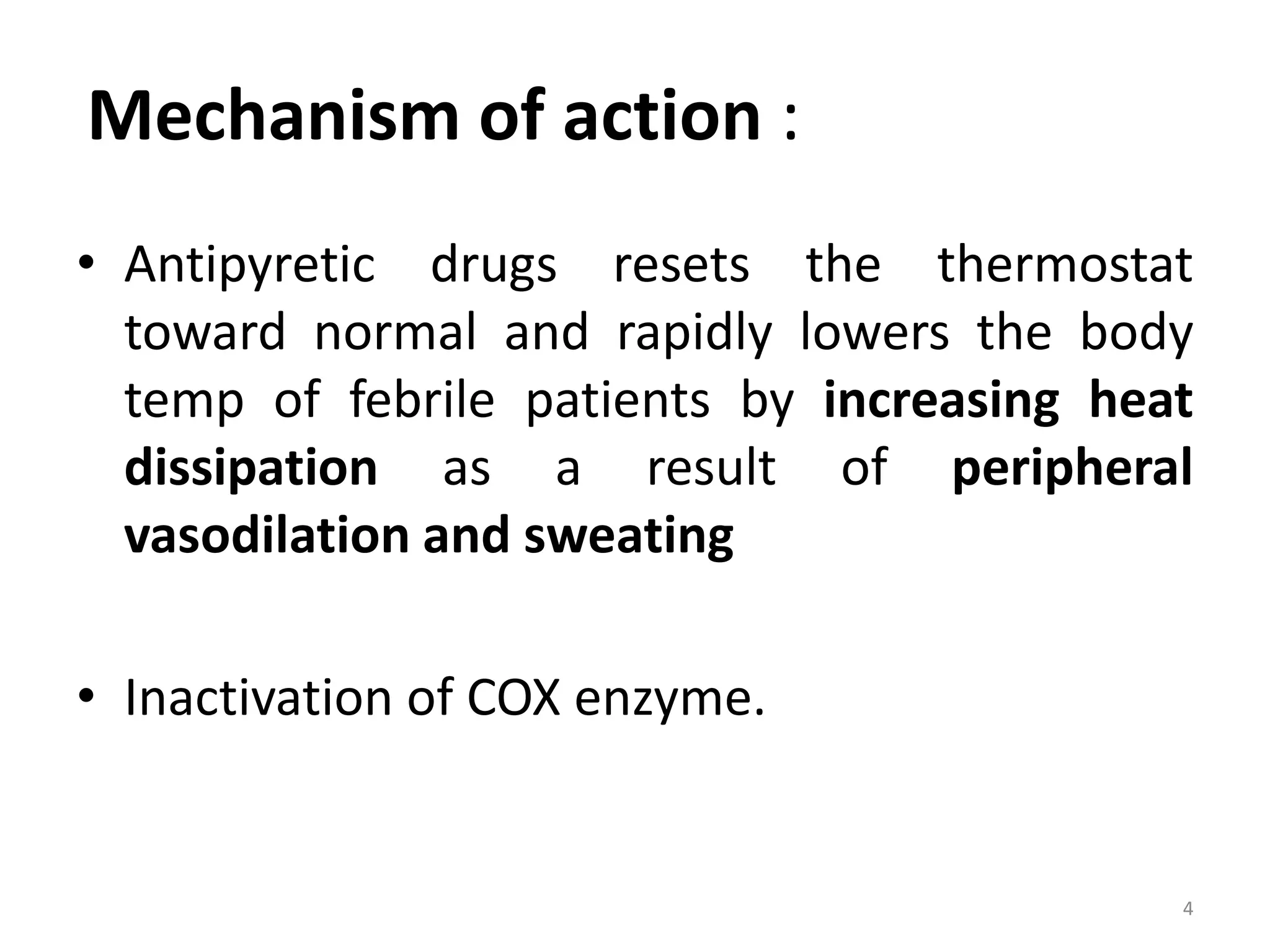 Screening of antipyretic drugs | PPTX