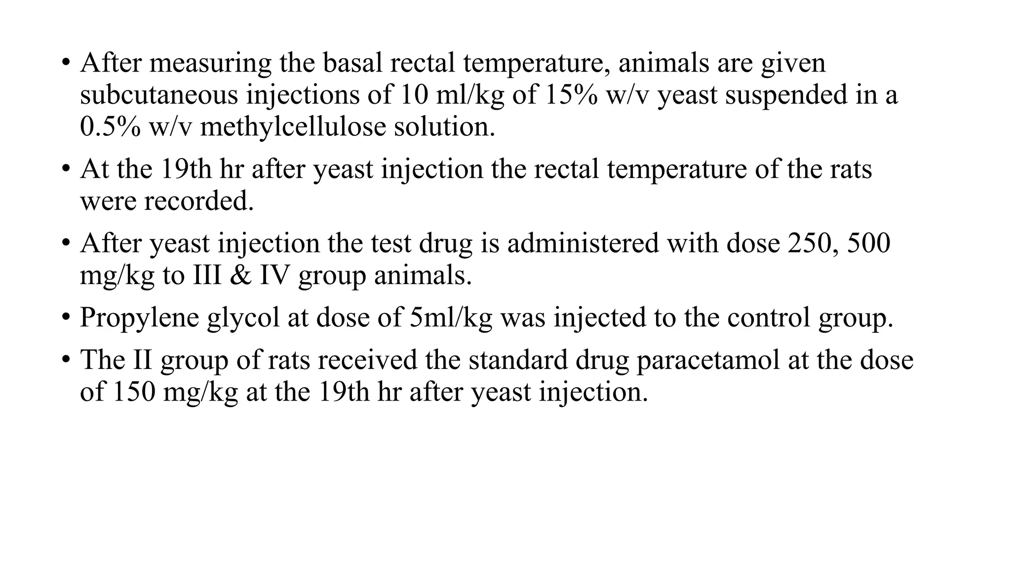 Screening of antipyretic drugs | PPTX