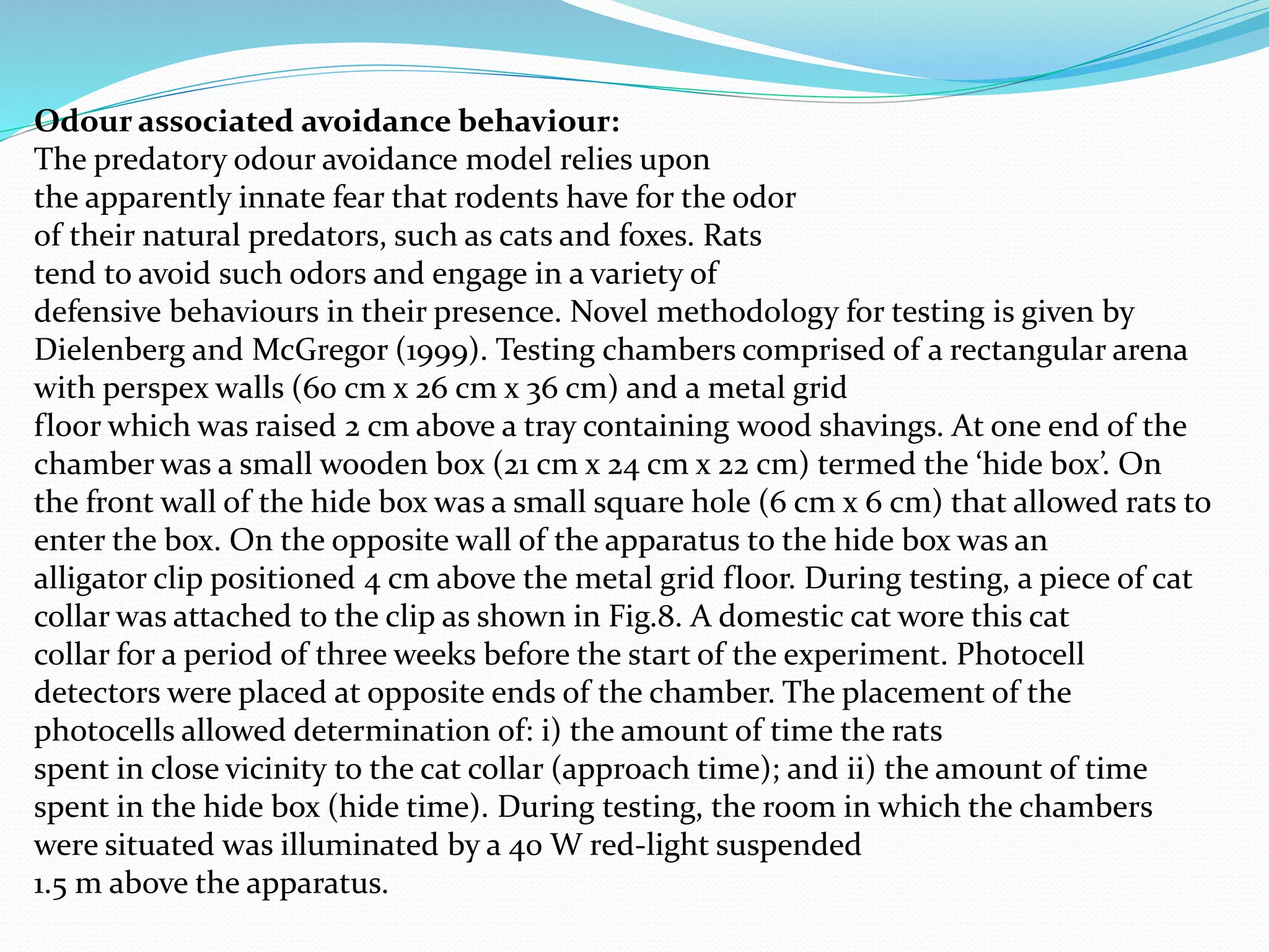 Screening of anxiolytic agents | PPTX