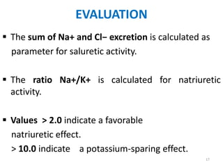 Screening of Diuretic drugs pharmacology.pptx