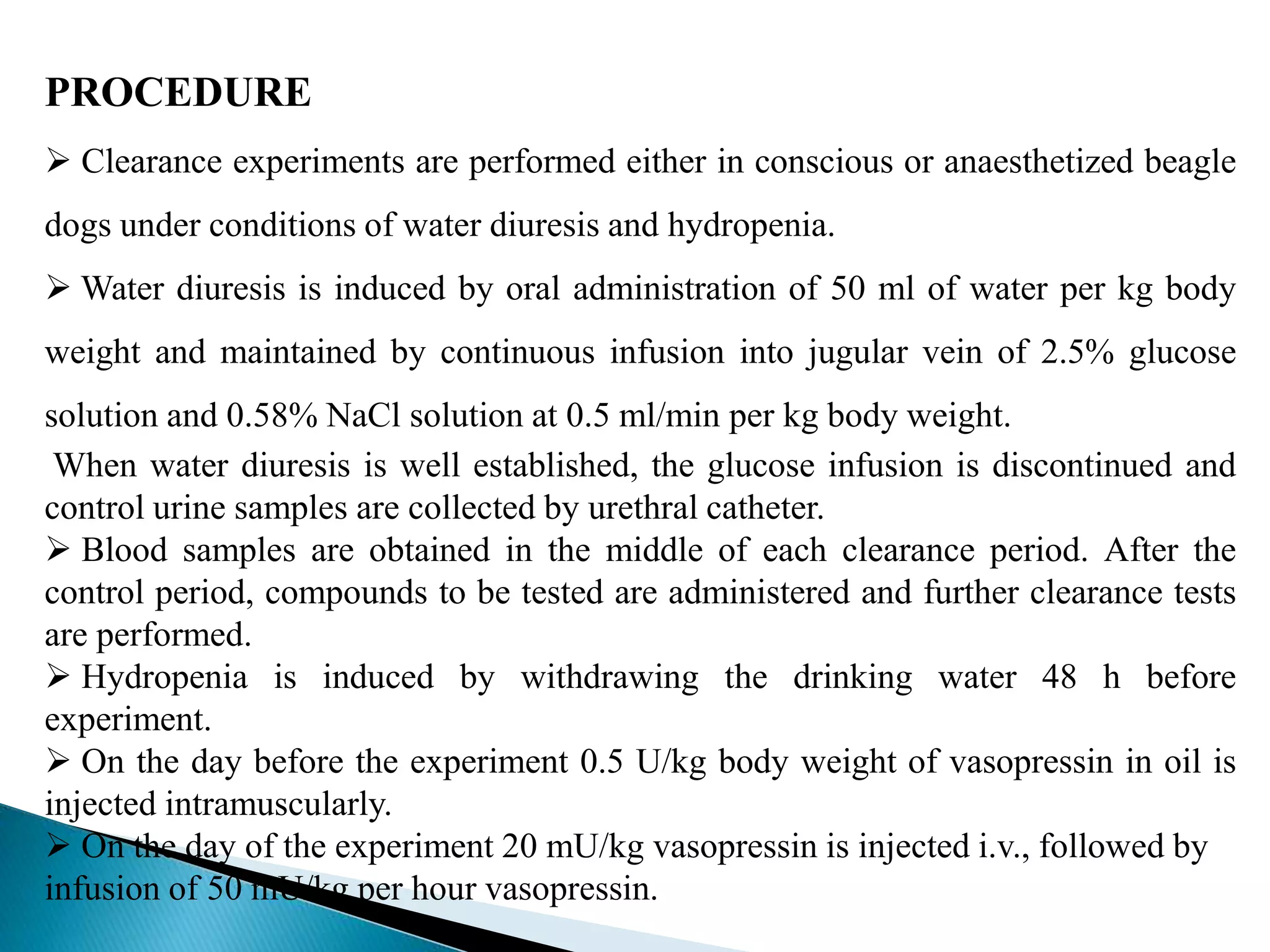 Screening of Diuretics M.PHARM PHARMACOLOGY. | PPTX