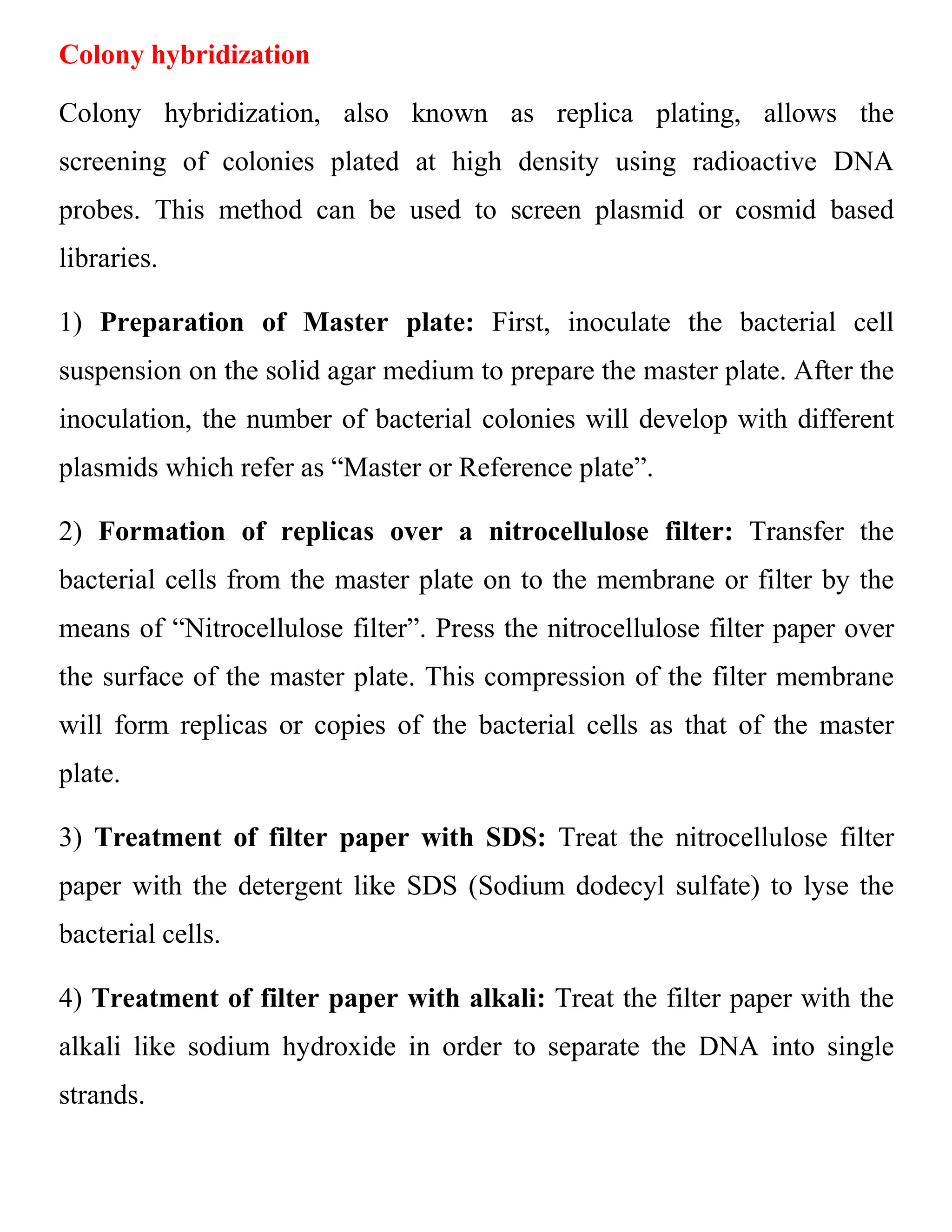 SCREENING OF DNA LIBRARIES : hybridization, immunological method. | PPTX