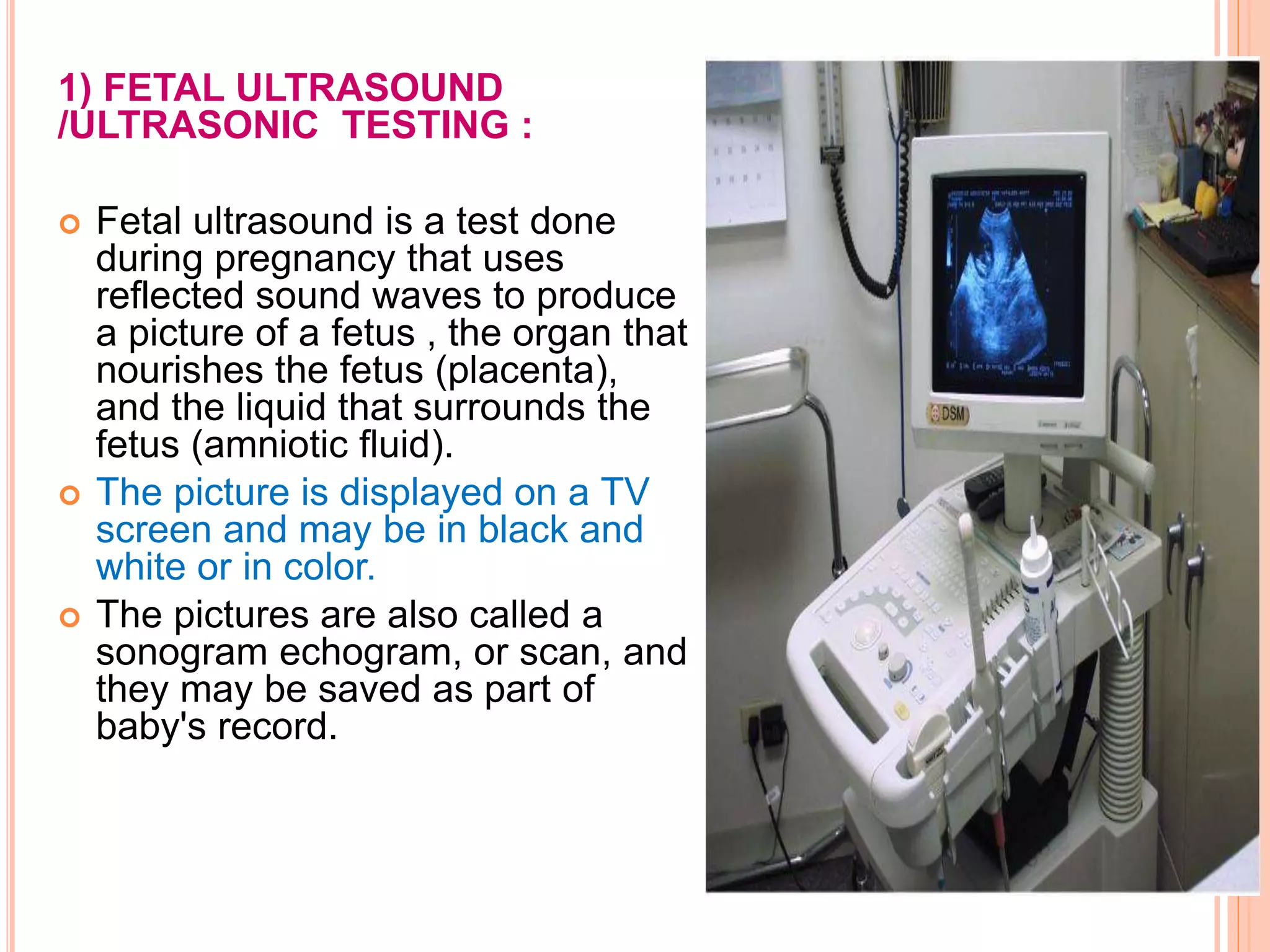 SCREENING OF HIGH RISK PREGNANCY NEWER MODALITIES OF_110313.pptx