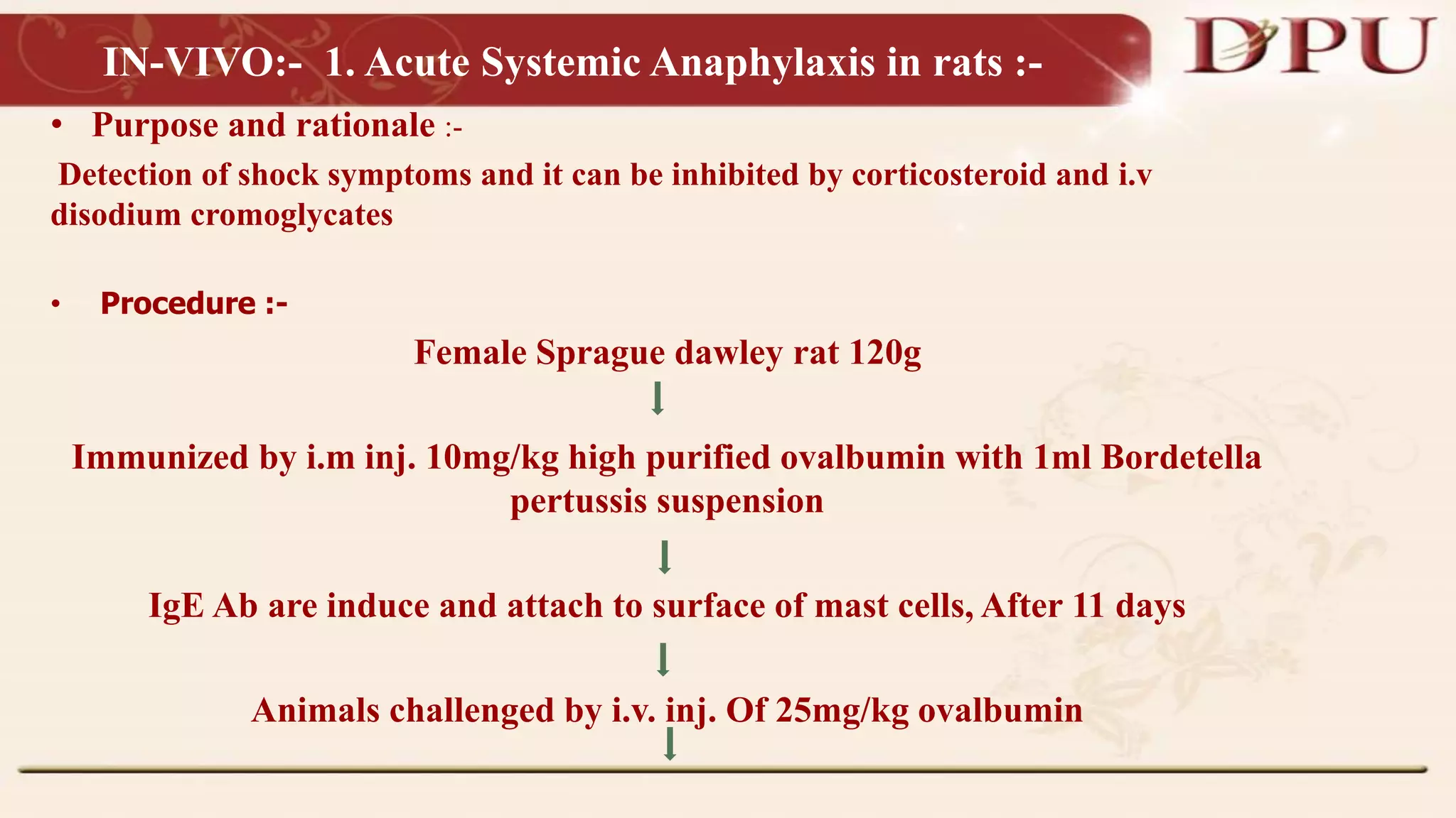 Screening of immunomodulatory drugs | PPTX