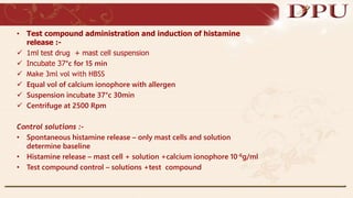 Screening of immunomodulatory drugs | PPTX