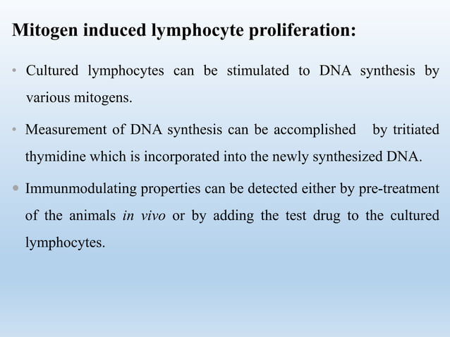 Screening of immuno pharmacological agents | PPT