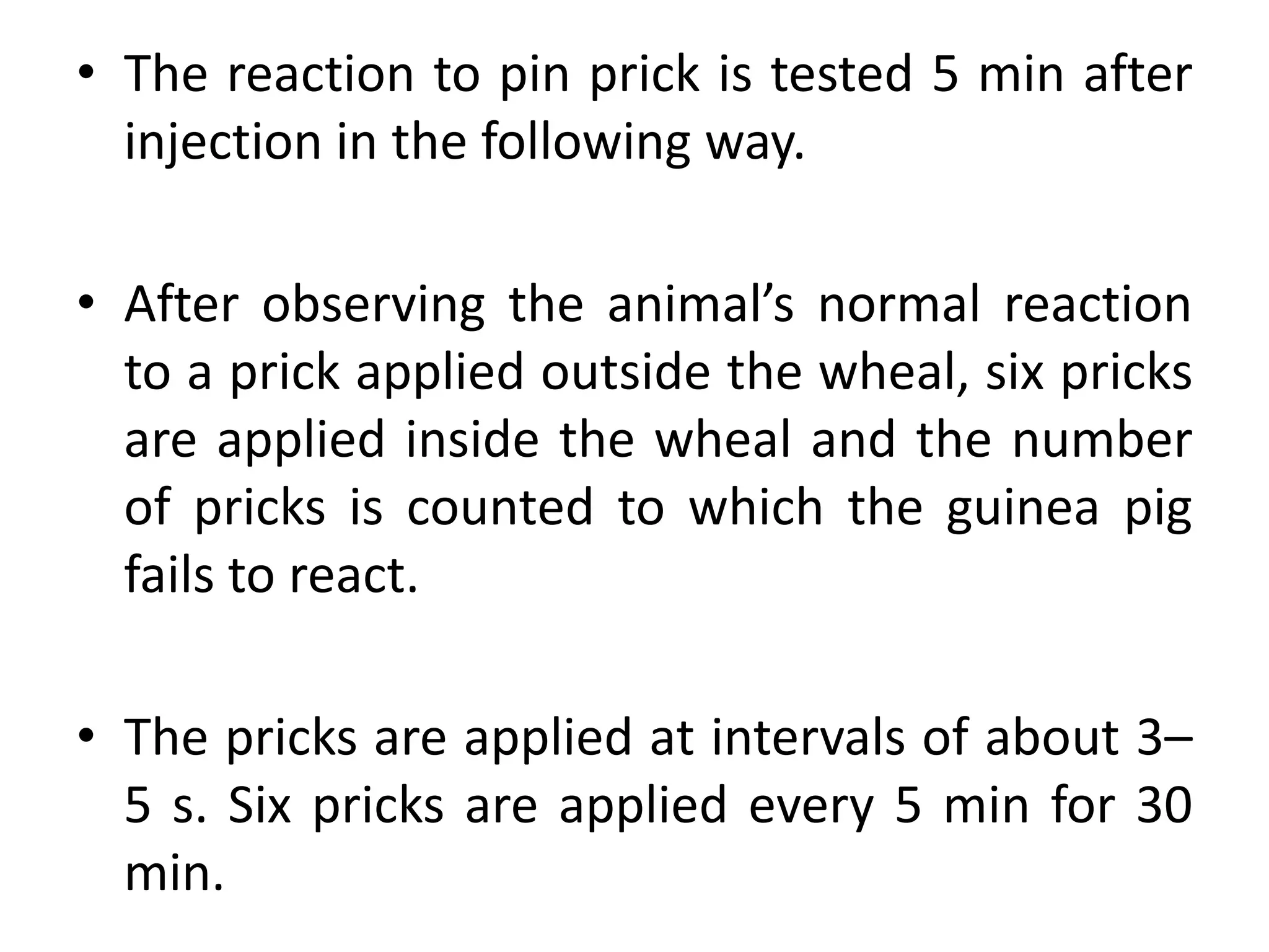 Screening of Local Anaesthestics | PPTX