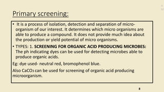 Screening of metabolite and various rDNA technology for strain ...