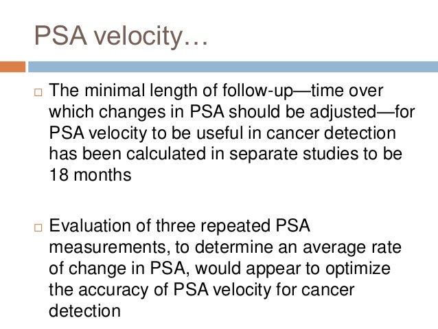 Screening for carcinoma prostate