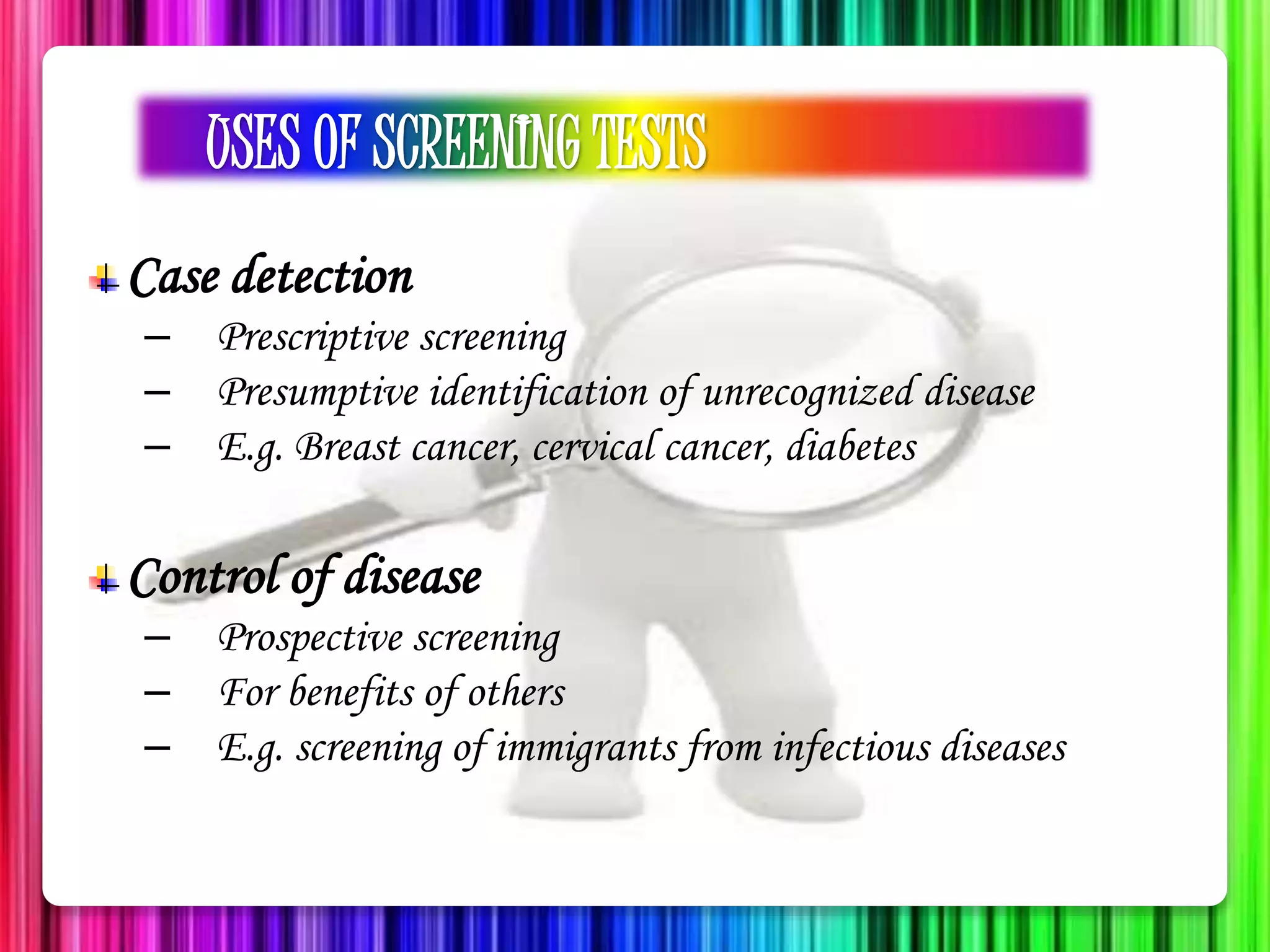 Screening of Diseases | PPTX