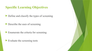 Screening seminar (1).pptx.............. | PPTX