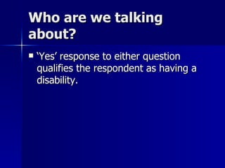 Screening women with physical disabilities | PPT | Fitness and Exercise ...