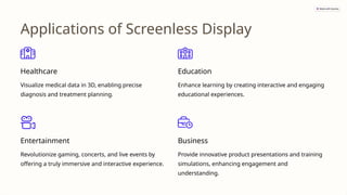 Screenless Display in the advanced world | PPT