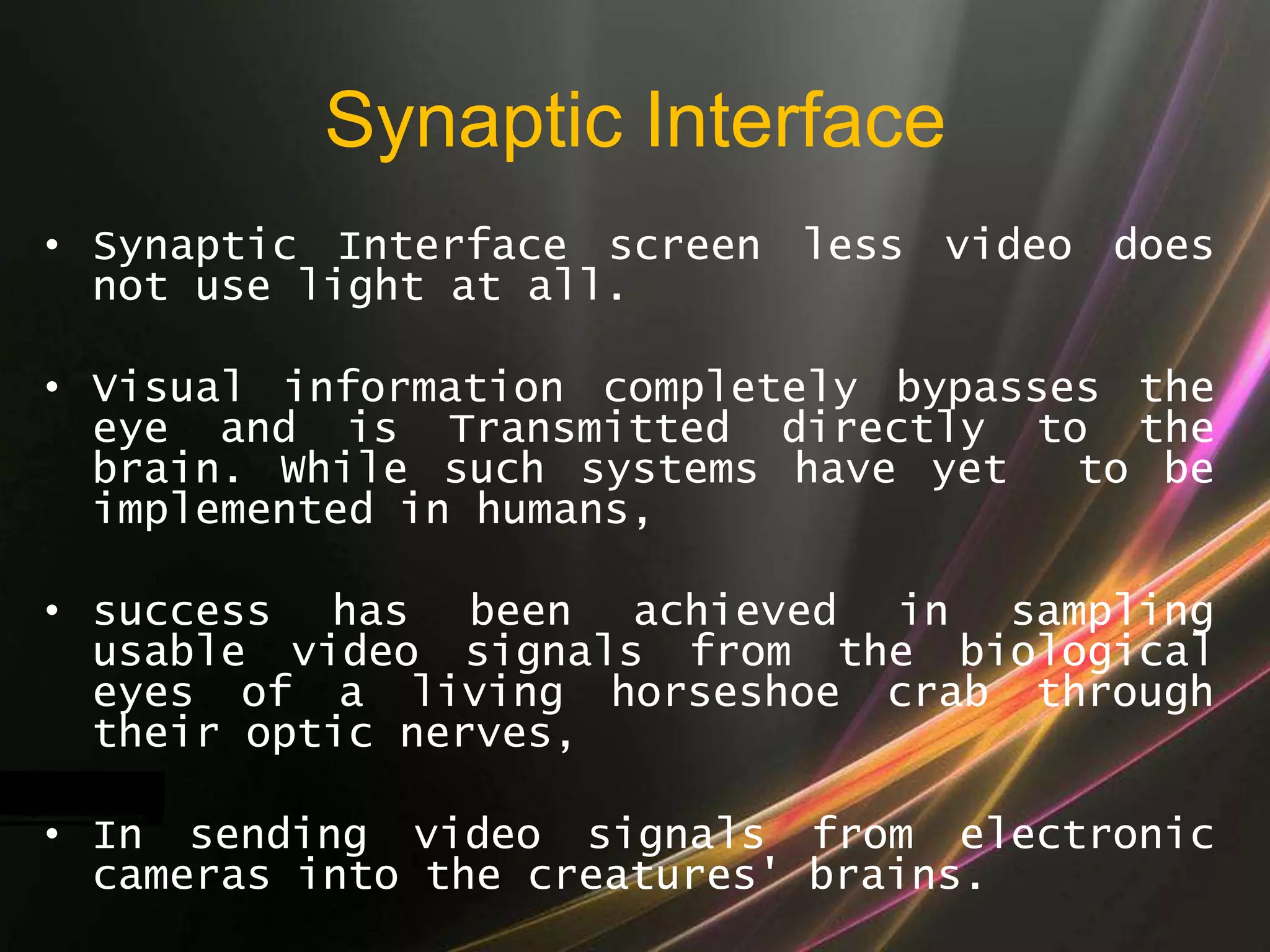 Screenless display | PPTX