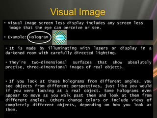 Screenless display | PPTX