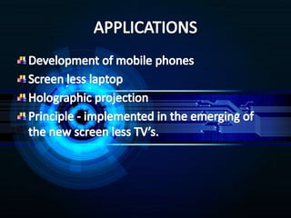 Screenless display | PPTX | Technology & Computing