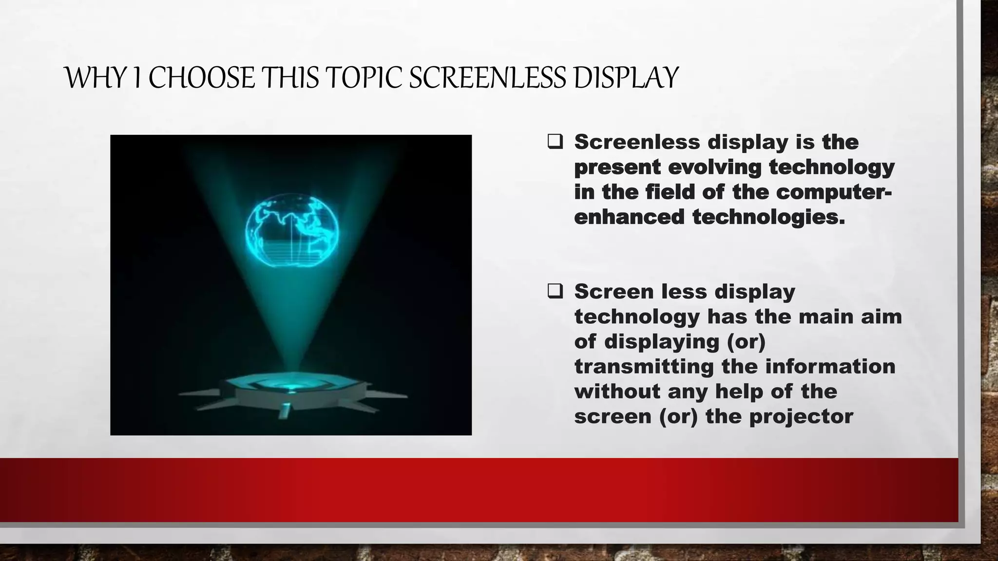 SCREENLESS DISPLAY.pptx
