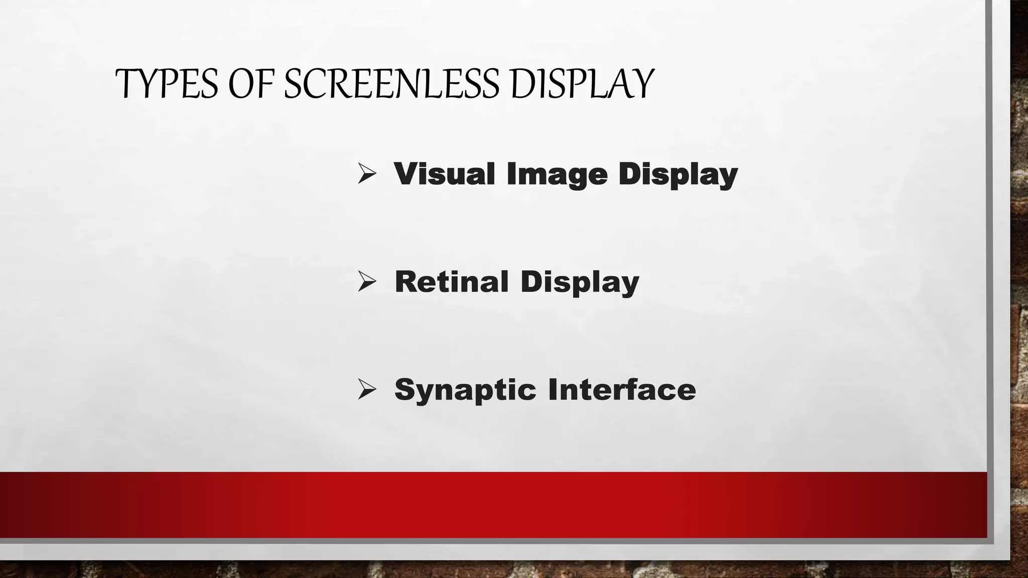 SCREENLESS DISPLAY.pptx