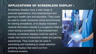 Screenless display.pptx