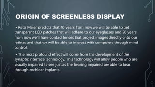 Screenless display.pptx