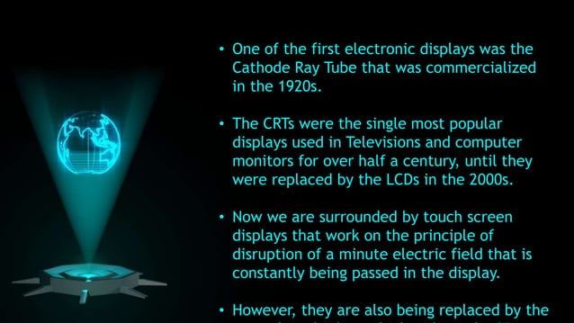 Screenless Display technology for the future. | PPT