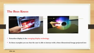 SCREENLESS DISPLAY SCREENLESS DISPLAY SCREENLESS DISPLAY SCREENLESS ...