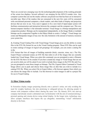 Screenless display report | DOCX