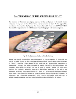 Screenless display report | DOCX