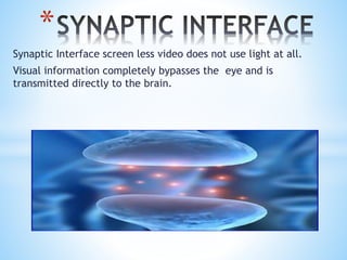 Screenless displays ppt | PPTX