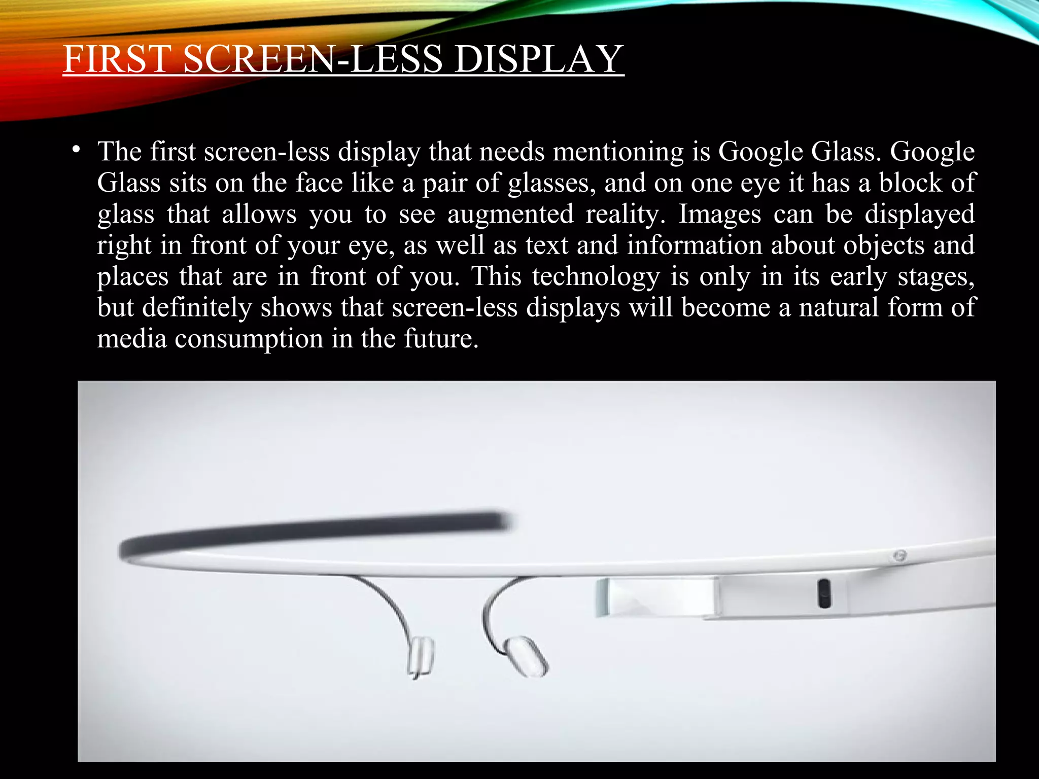 Screenless Display PPT | PPT