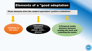 film adaptation | PPTX