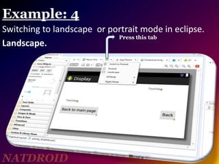 Screen orientations in android | PPSX