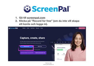 Screenpal guide | PDF