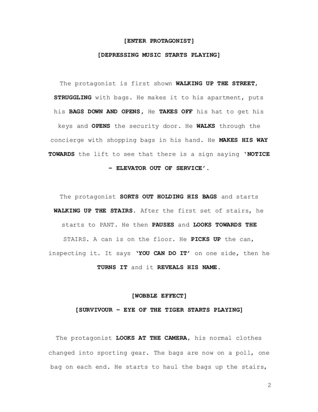 Script - The Stairway from Hell | DOCX