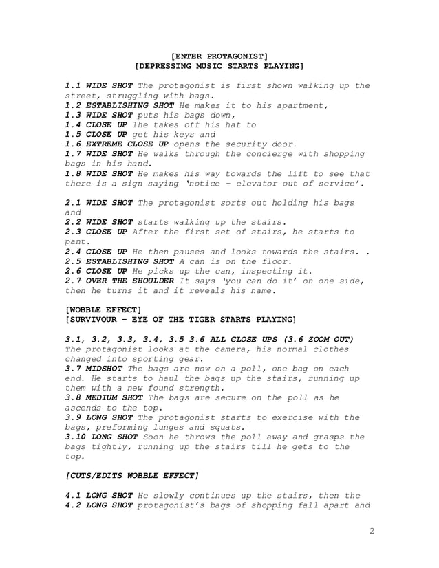 Screenplay - UPDATE | DOCX