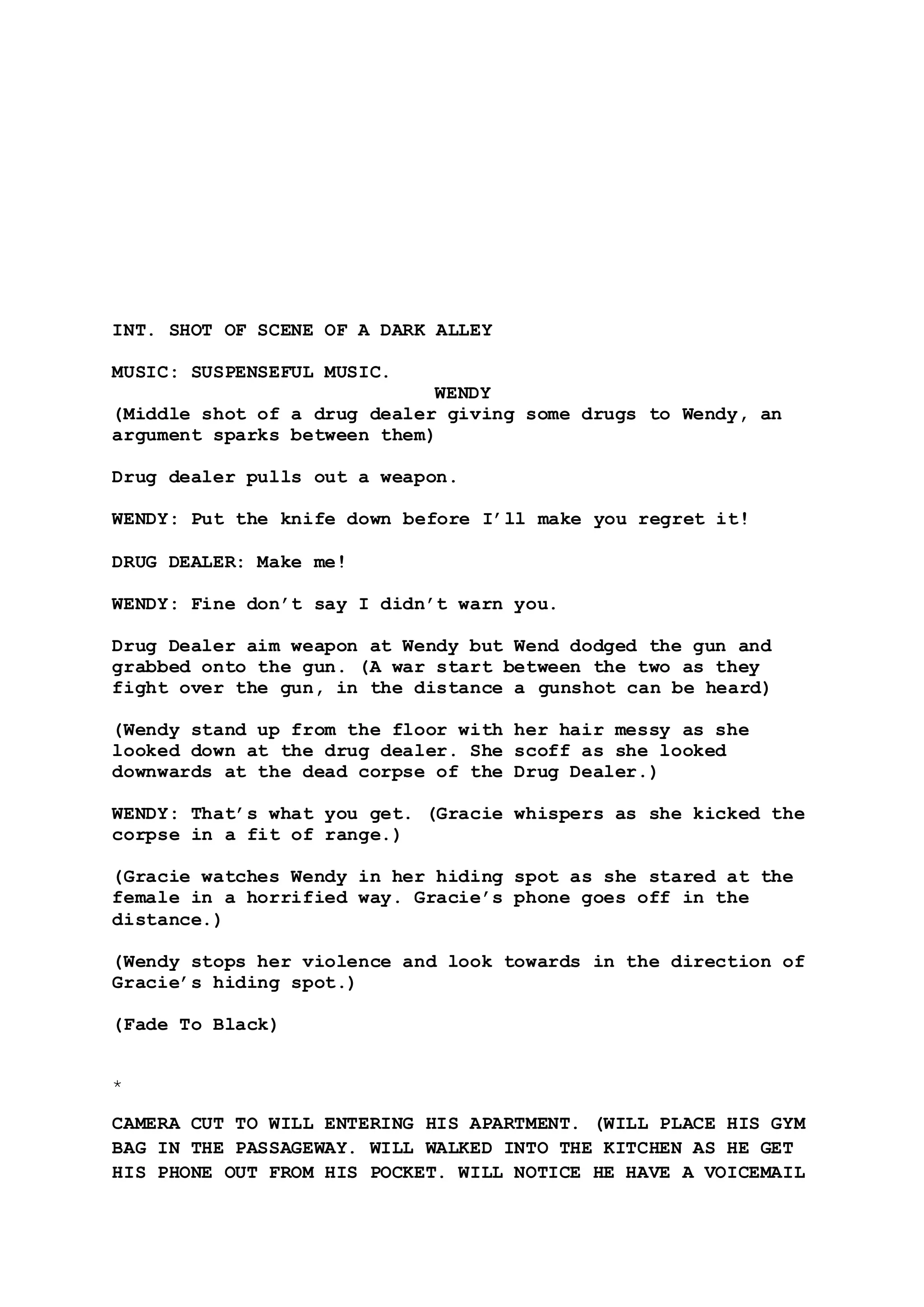 Screenplay of 'Two Worlds' | DOCX