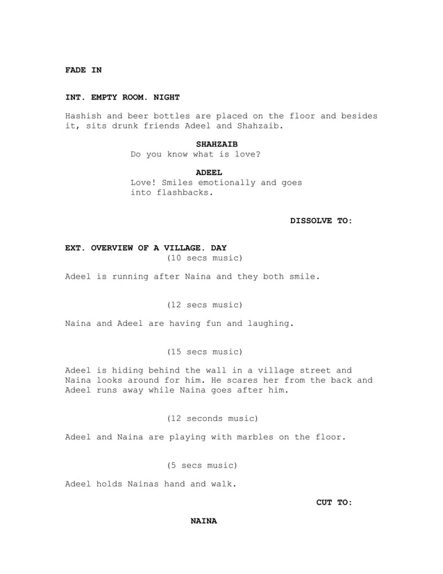 Screenplay | RTF