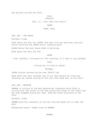 Screenplay - The Woman | PDF