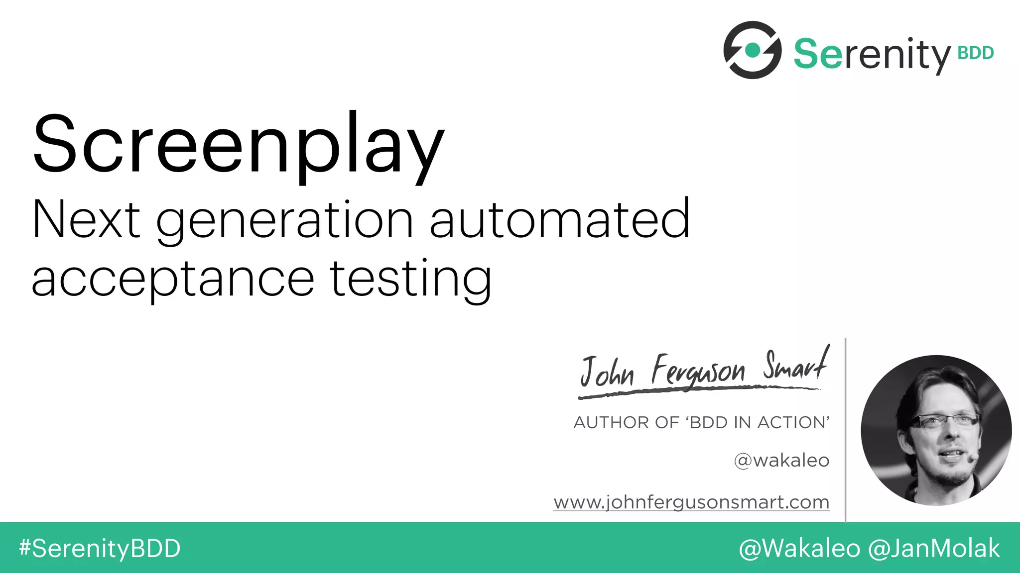 Screenplay - Next generation automated acceptance testing | PDF