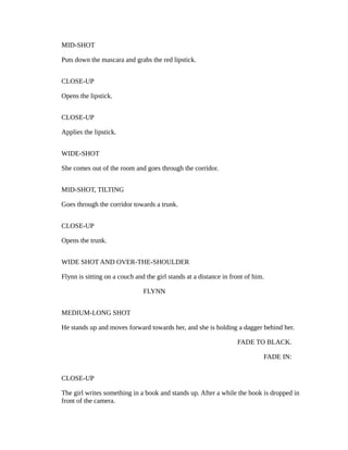 Screenplay- diabolique | PDF