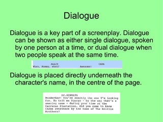 Screenplay conventions | PPT